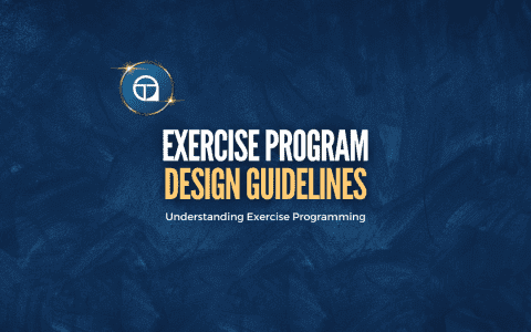 Exercise Program Design Overview - TriageMethod